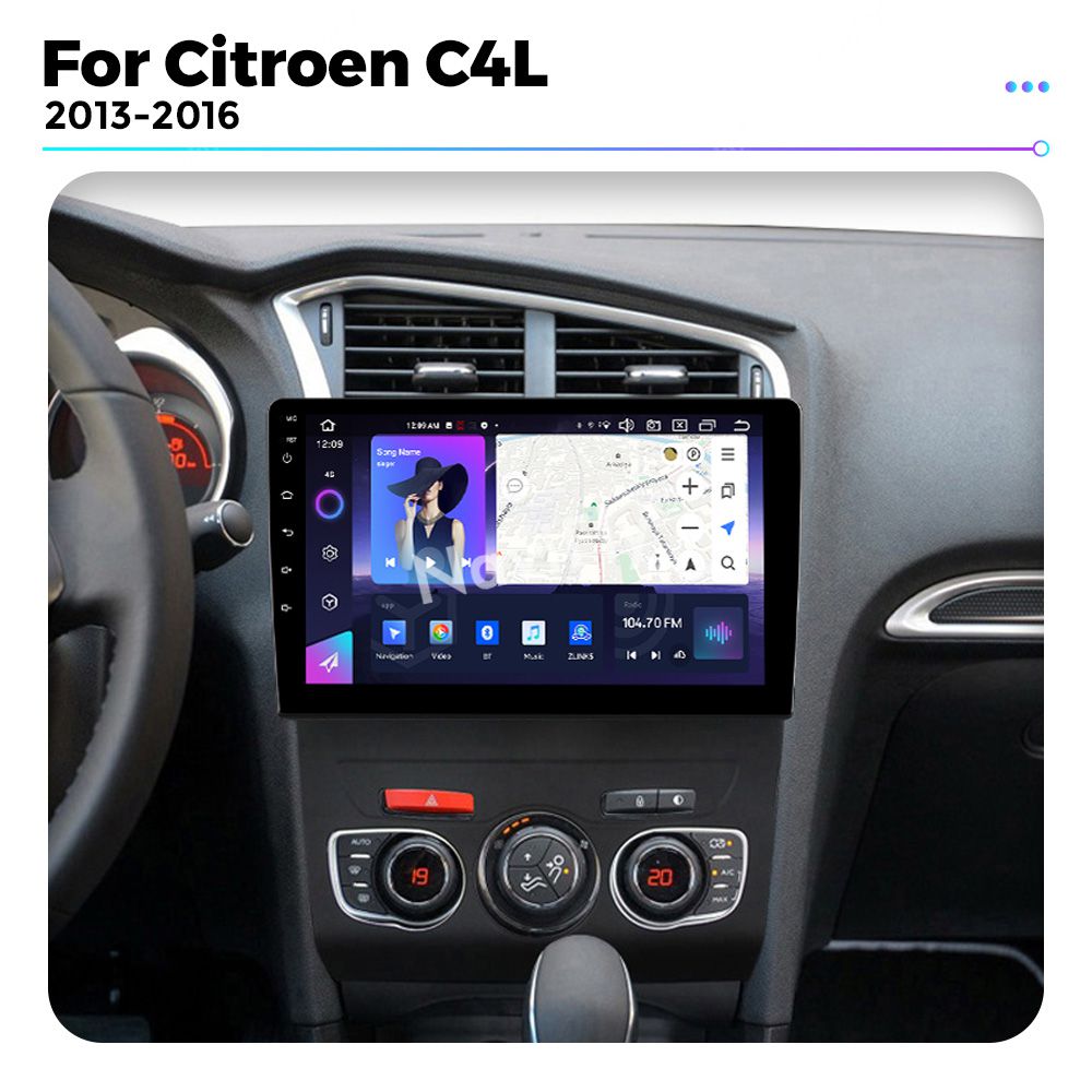 10inch_For Citroen C4L 2013-2016_Shenzhen Navifly Electronics Co., Ltd